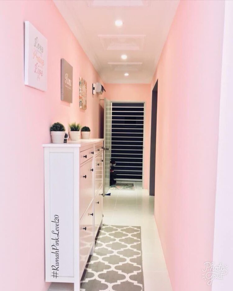 Dekorasi Apartment PPA1M (1000sqft). Tema Pink Pastel Yang Sangat ...